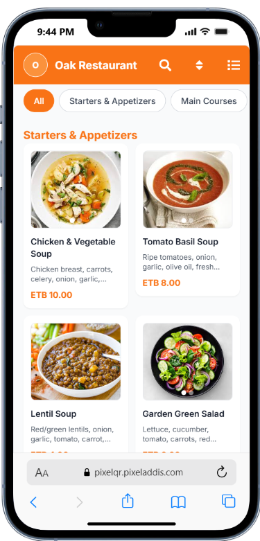 QR Menu – Digital Restaurant Menu & Management System